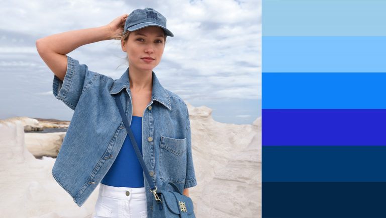 Blau kombinieren – Die schönsten Farbkombinationen für blaue Mode
