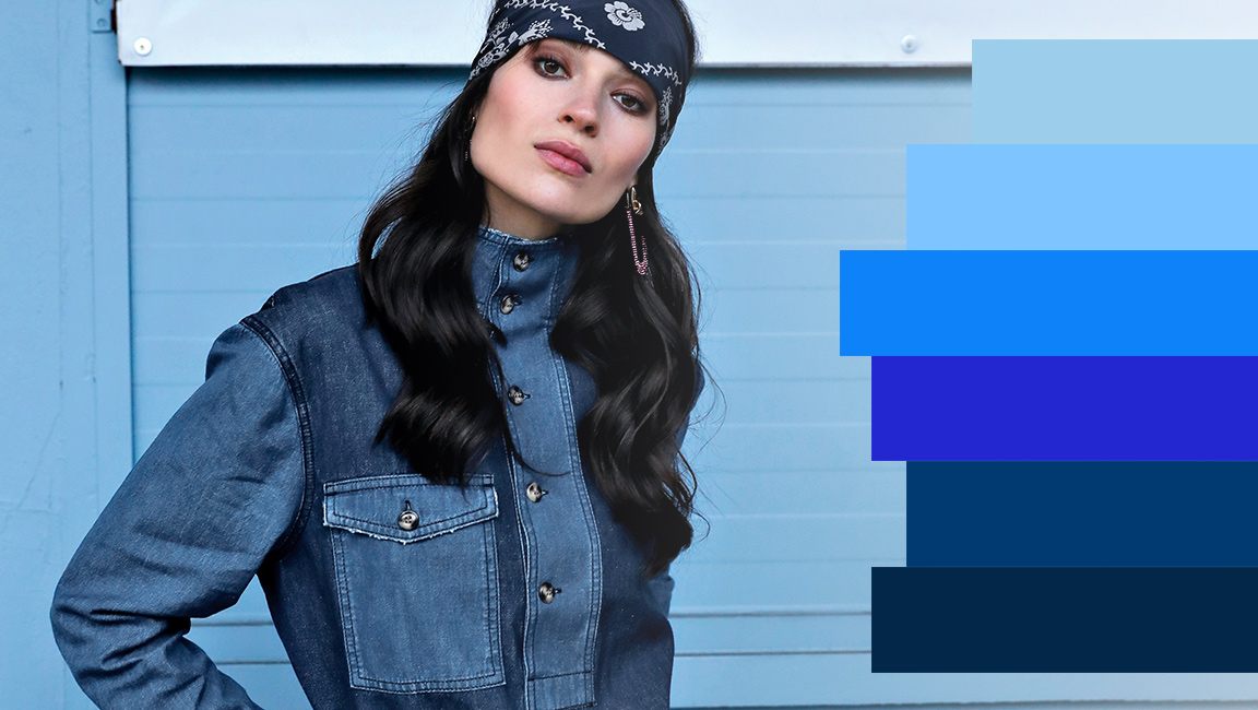 Blau kombinieren – Die schönsten Farbkombinationen für blaue Mode