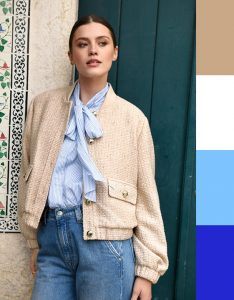 Blau kombinieren – Die schönsten Farbkombinationen für blaue Mode