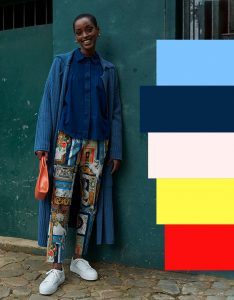 Blau kombinieren – Die schönsten Farbkombinationen für blaue Mode