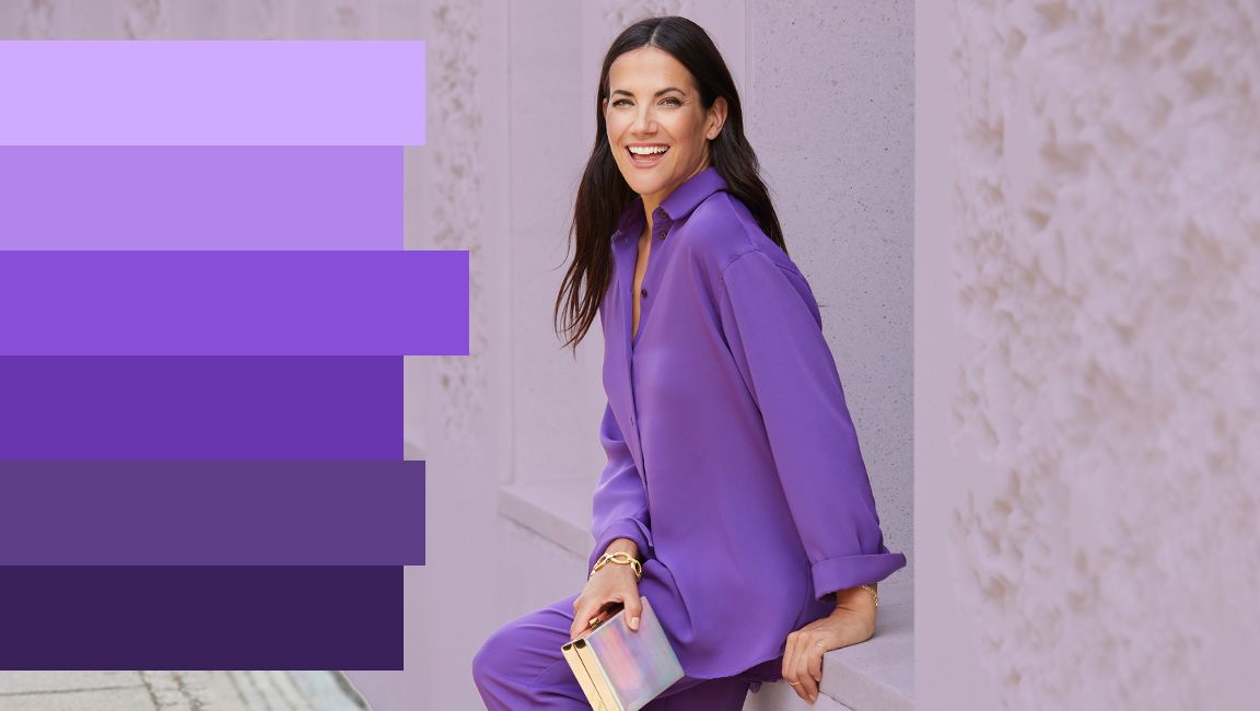 Trend PURPLE BLOSSOM - Trendfarbe Lila im Aufblühen